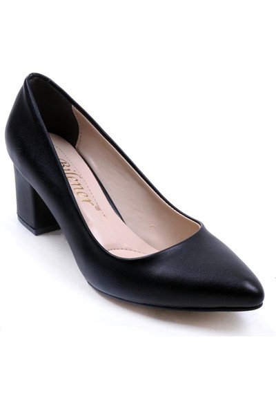 Ustalar Ayakkabı Çanta Siyah Kadın Topuklu Stiletto Ayakkabı 360.711