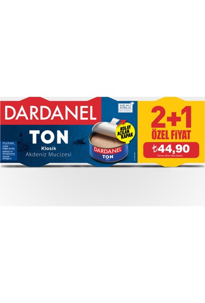 Dardanel Ayçiçek Yağlı Ton Balığı 150x3 gr