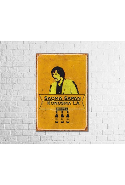 Fandomya Ahşap Poster Konuşma 12 x 17 cm + Çift Taraflı Bant Fandomya Ahşap Poster Konuşma 12 x 17 cm + Çift Taraflı Bant