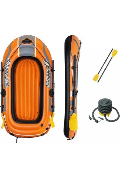 Bestway Kondor 2000 Şişme Bot Set(Kürek+Pompa)