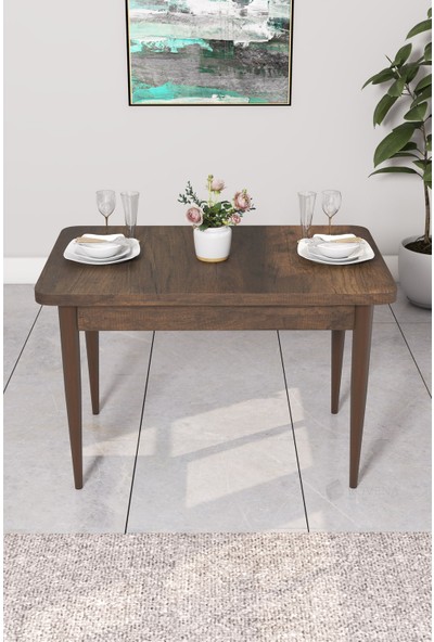 Rovena Lera Serisi Masa ,Ahşap Ayaklı Sabit Mutfak Masası Rovena Lera Serisi Masa ,Ahşap Ayaklı Sabit Mutfak Masası