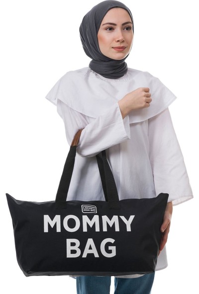 Soobepark Anne Bebek Bakım Kadın Omuz Çantası Mommy Bag Siyah