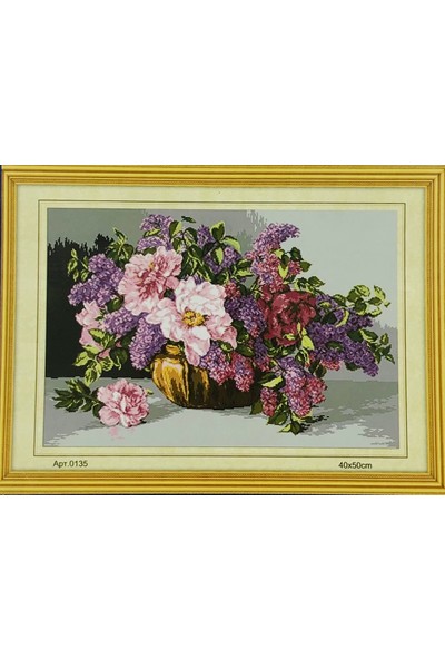 Ozan Tuhafiye Goblen Etamin Işleme Seti 40X50 cm 135 Ozan Tuhafiye Goblen Etamin Işleme Seti 40X50 cm 135