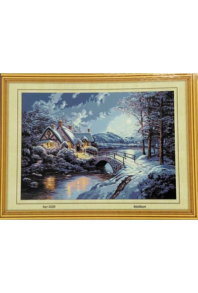 Ozan Tuhafiye Goblen Etamin Işleme Seti 40X50 cm 226