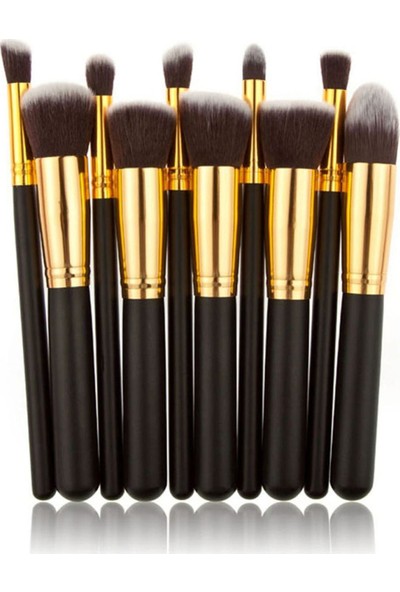 Yayke Makyaj Fırça Seti 10 Lu Siyah Yayke Makyaj Fırça Seti 10 Lu Siyah