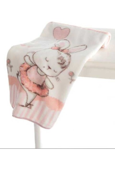 Özdilek Bebek Battaniyesi Bunny Dancer 100 x 120 cm Özdilek Bebek Battaniyesi Bunny Dancer 100 x 120 cm