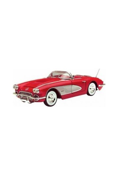 Vardem 1958 Corvette 1/18 Klasik Metal Vardem 1958 Corvette 1/18 Klasik Metal