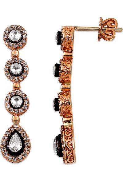 Clavis Jewelry Elmas ve Pırlanta Taşlı Küpe