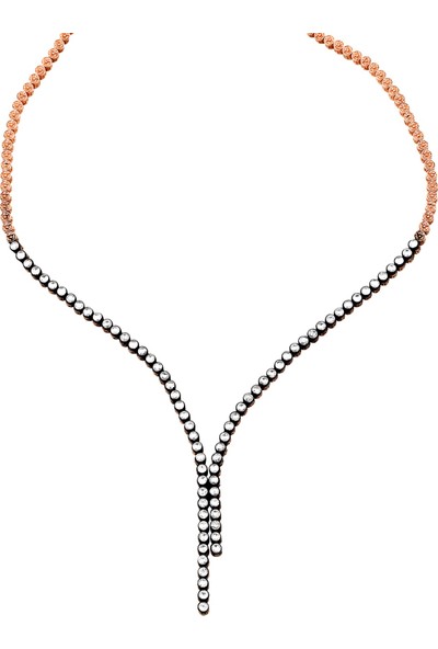 Clavis Jewelry Elmas Taşlı Kolye