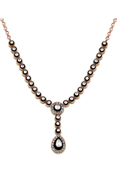 Clavis Jewelry Elmas ve Pırlanta Taşlı Kolye
