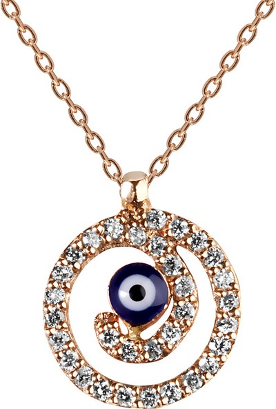 Clavis Jewelry Clavis Jewelry Pırlantalı Lava Kolye