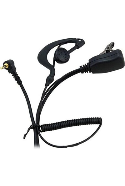 Elektrogun Telsiz Kulaklığı Mikrofonlu 2,5mm Jak Fişli Pmr - Aselsan Cobra MT-655- MT-690- MT-975 Uyumlu Elektrogun Telsiz Kulaklığı Mikrofonlu 2,5mm Jak Fişli Pmr - Aselsan Cobra MT-655- MT-690- MT-975 Uyumlu
