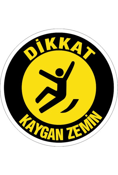Gündoğdu Dikkat Kaygan Zemin Yer Etiketi Gündoğdu Dikkat Kaygan Zemin Yer Etiketi