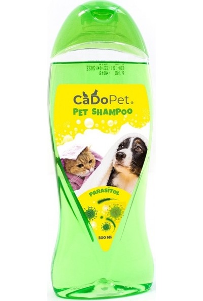 Cado Pet Kedi ve Köpek Şampuanı Kene ve Pire Önleyici 500ML