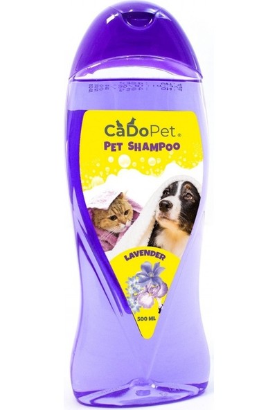 Cado Pet Kedi ve Köpek Şampuanı Lavantalı 500ML