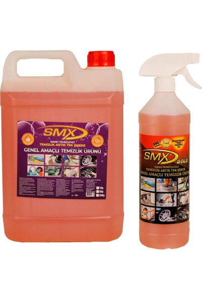 Smx Gold Nano Genel Amaçlı Temizleme Seti 5+1 Smx Gold Nano Genel Amaçlı Temizleme Seti 5+1
