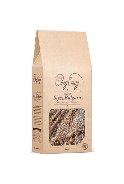 Organic Windy Valley Organik Siyez Bulguru 500 gr