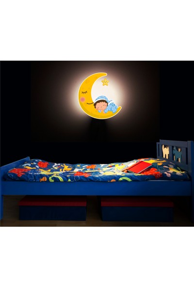 Arya Ahşap Aydede Çocuk Odası Gece Lambası Arya Ahşap Aydede Çocuk Odası Gece Lambası