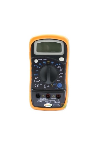 Teknogreen DT-850L Dijital Multimetre, Dijital Avometre, Ölçüm Cihazı Teknogreen DT-850L Dijital Multimetre, Dijital Avometre, Ölçüm Cihazı