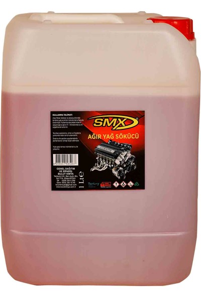 Smx Ağır Yağ Sökücü (20 Lt)