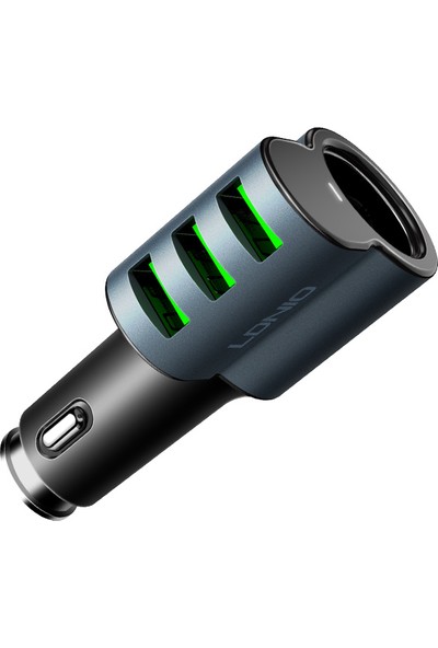 Ldnıo Araç Şarj Cihazı 120W Lightning -CM11 Ldnıo Araç Şarj Cihazı 120W Lightning -CM11