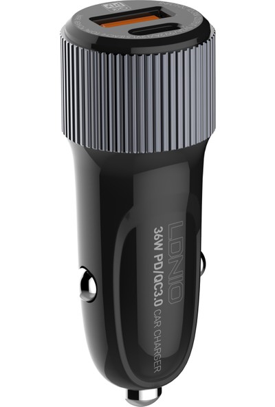 Ldnıo Araç Şarj Cihazı 36W Type C To Type C - C510Q Ldnıo Araç Şarj Cihazı 36W Type C To Type C - C510Q
