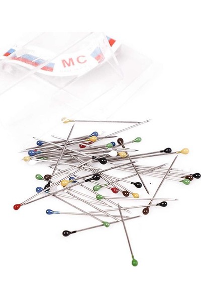 Simisso Mc Mineli Toplu Iğne Renkli 50 Adet