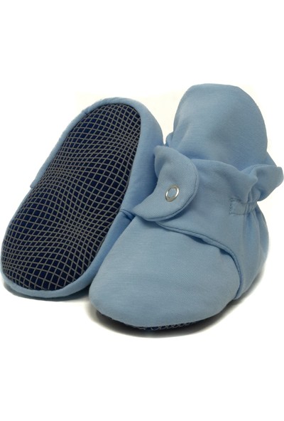 Ella Bonna Pamuk Bebek Patiği, Kaydırmaz Taban, Pamuklu Yenidoğan Pandufu Ev Kreş Ayakkabısı