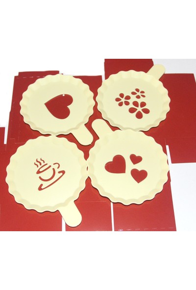 Elitparti Süsleme Şablonu (4 Adet)