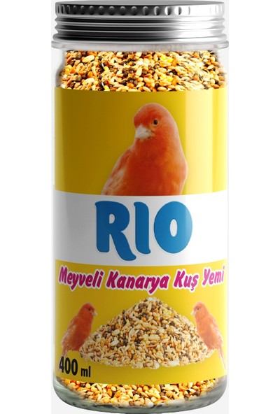 Rio Big Power Meyveli Kanarya Kuş Yemi 400 ml