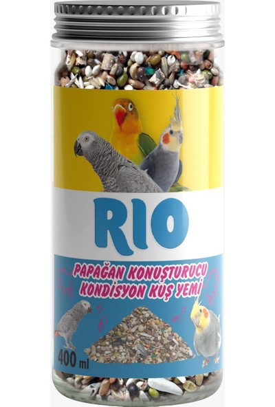 Rio Big Power Papağan Konuşturucu Kondisyon Kuş Yemi 400 ml