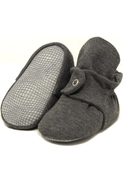 Ella Bonna Pamuk Bebek Patiği, Kaydırmaz Taban, Pamuklu Yenidoğan Pandufu Ev Kreş Ayakkabısı