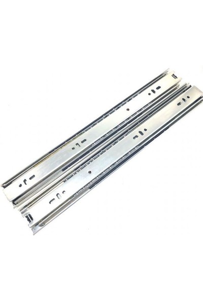 Yeniler Teleskopik Bilyalı Çekmece Rayı 50 cm * 45 mm Yeniler Teleskopik Bilyalı Çekmece Rayı 50 cm * 45 mm