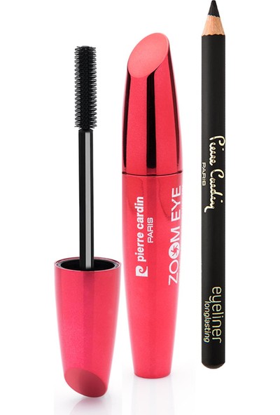 Pierre Cardin 2'li Kalıcı Göz Kalemi & Zoom Eye Maskara