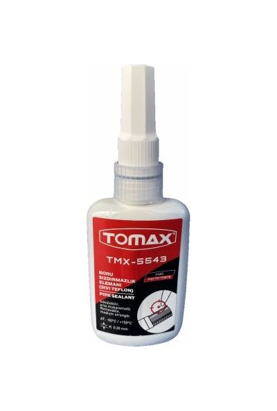 Tomax Boru Sızdırmazlık Elemanı (Sıvı Teflon) 250 ml Tomax Boru Sızdırmazlık Elemanı (Sıvı Teflon) 250 ml