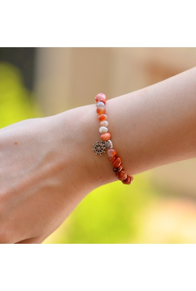 Taş Sandığı Yemen Akik Taşı Şekilsiz Bileklik