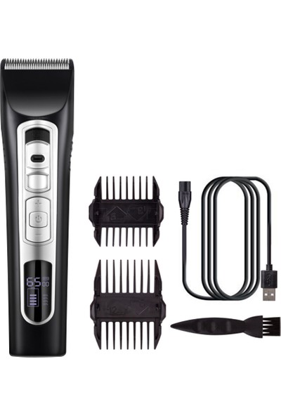 Anself Elektrikli Saç Kesme Makası Kendinden Kesim Kişisel