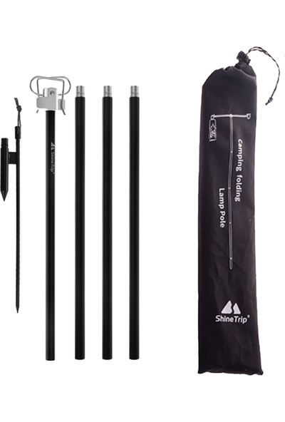 Shinetrip Fener Standı Kamp Katlanır Lamba Direği Taşınabilir