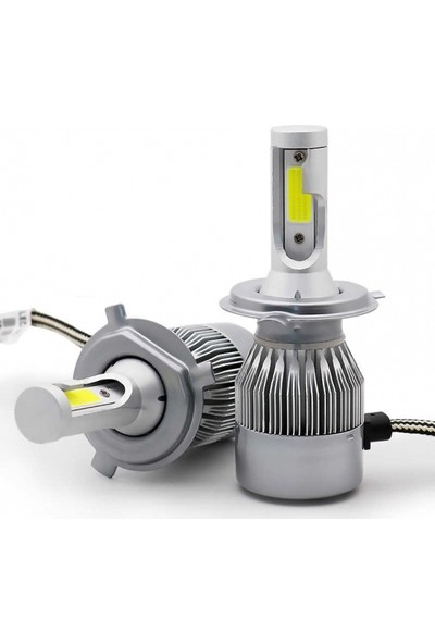 Femex Süpernova H4 Beyaz LED Xenon Ampül 2 Adet ( 6000K Şimşek Etkili Femex Süpernova H4 Beyaz LED Xenon Ampül 2 Adet ( 6000K Şimşek Etkili