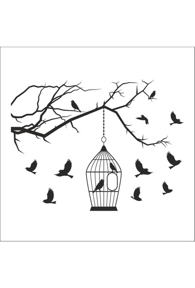 Technopa Kuşlar Folyo Sticker 112 30 cm Uzunluk Technopa Kuşlar Folyo Sticker 112 30 cm Uzunluk