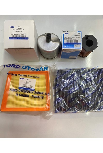 Otosan Ford Courier 2014-2018 1.5 1.6 Tdci Filtre Seti