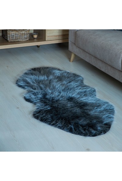 Alper Başhelvacı by Alper Başhelvacı - Dekoratif Peluş Akrilik Post Halı 70 x 150 cm Gri Peluş Post Alper Başhelvacı by Alper Başhelvacı - Dekoratif Peluş Akrilik Post Halı 70 x 150 cm Gri Peluş Post