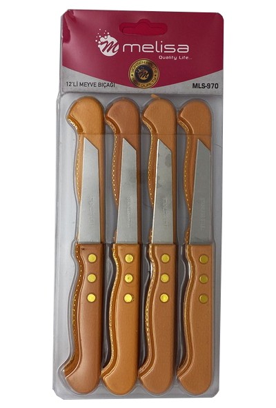 Melisa MLS-970 12'li Meyve Bıçağı