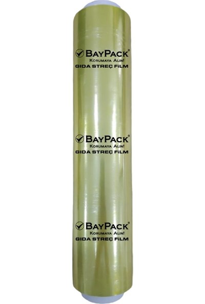 Baypack Gıda Streç Film 30 cm 8 Mikron 300 mt