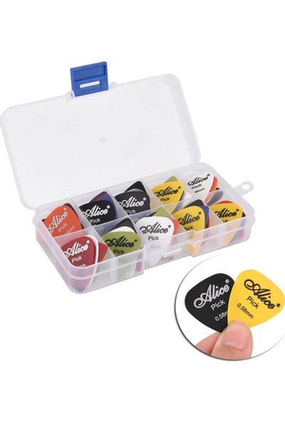 Alice Gitar Pena Takımı (50 Adet Pena + Saklama Kutusu) Alice Gitar Pena Takımı (50 Adet Pena + Saklama Kutusu)