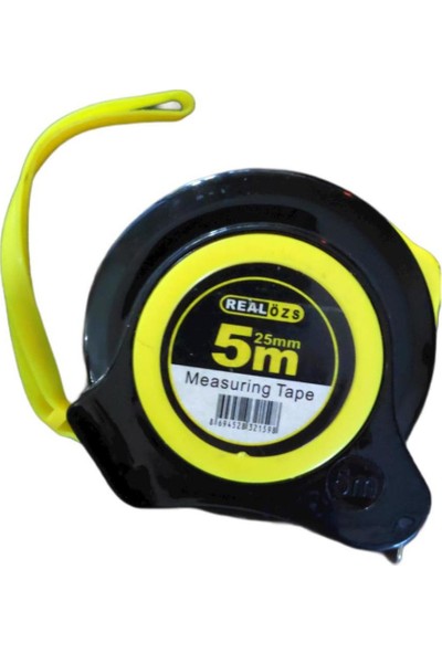Real Özs Çelik Şerit Metre (5 Metre)