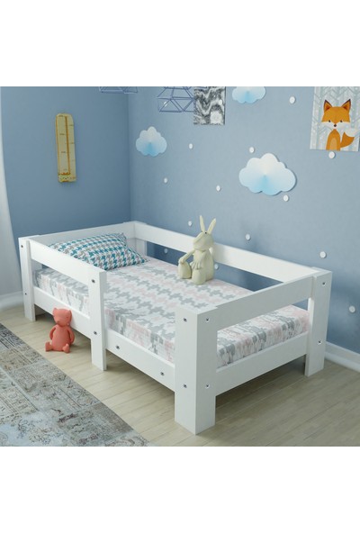 Ninnimo Montessori Mdf Bebek Karyola Y2 70x140 Uyumlu