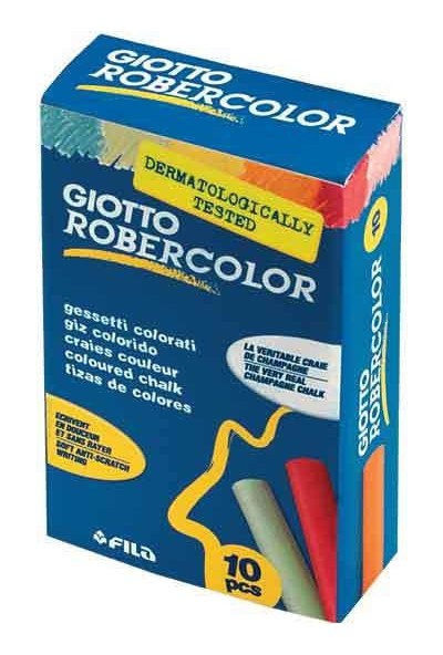 Giotto Robercolor Tebeşir Karışık Renkli 10'lu Giotto Robercolor Tebeşir Karışık Renkli 10'lu