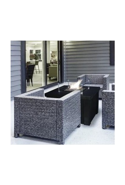 Aygaz Lhotse 817 GB Lpg'li Dış Mekan Isıtıcı - Cam Boncuklu - Siyah