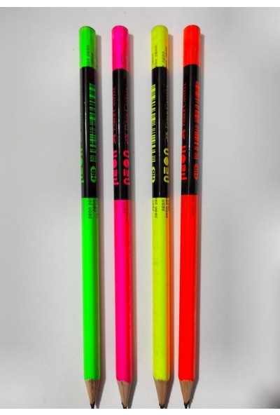 Faber-Castell Neon Kurşun Kalem Hb 4'lü